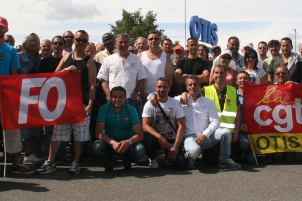 Chez Otis, les grévistes durcissent le ton à Gien - La République du Centre