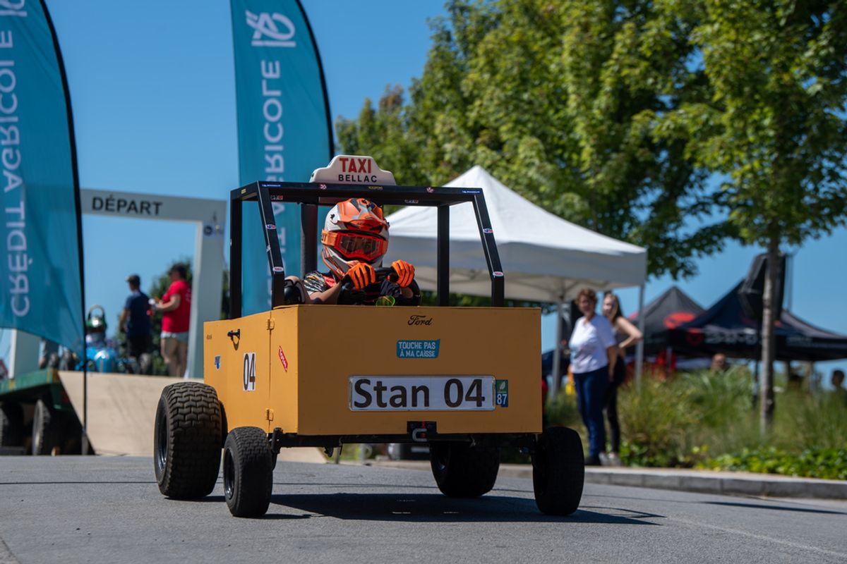 On a testé pour vous la course de caisses à savon à Condat-sur-Vienne ...