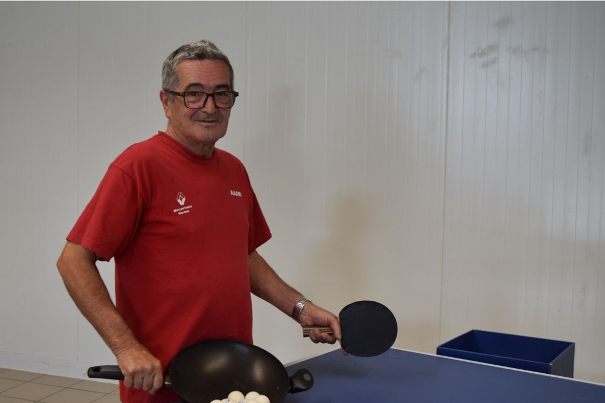 Cuisinier bénévole et pongiste motivé, le Creusois Marc Fougeras se met ...