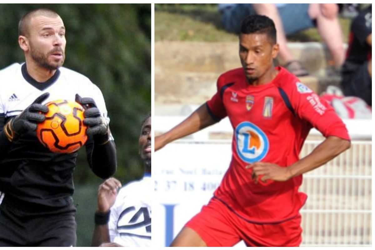Footbal / CFA : Nicolas Cousin et Mickaël Murcy (FC Chartres) se ...