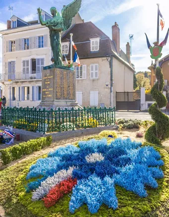 CUSSET. Un bleuet géant pour se souvenir - La Montagne