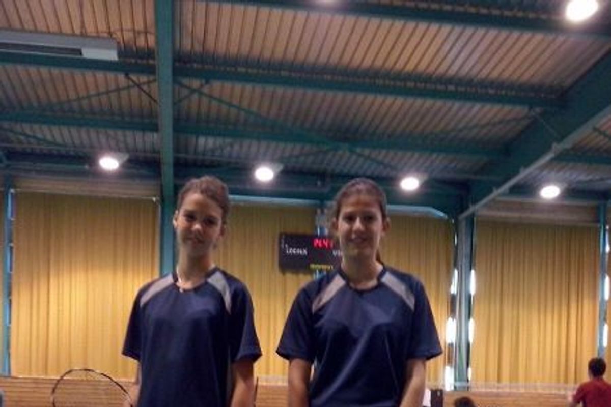 Elsa et Marion sur le podium - La Montagne