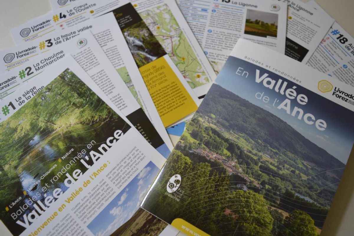 La vallée de l’Ance a désormais son nouveau topoguide - La Montagne