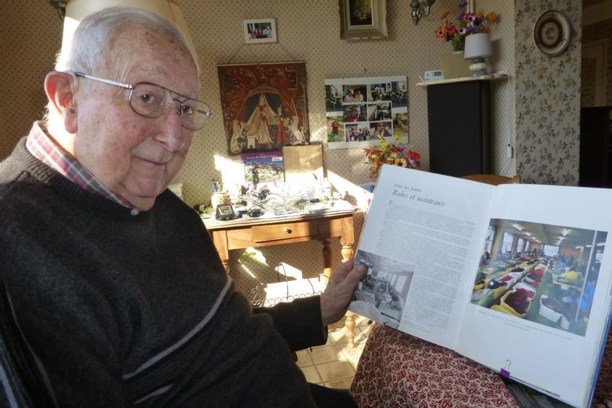 Michel Rousseau, le fondateur du seul atelier de confection existant ...