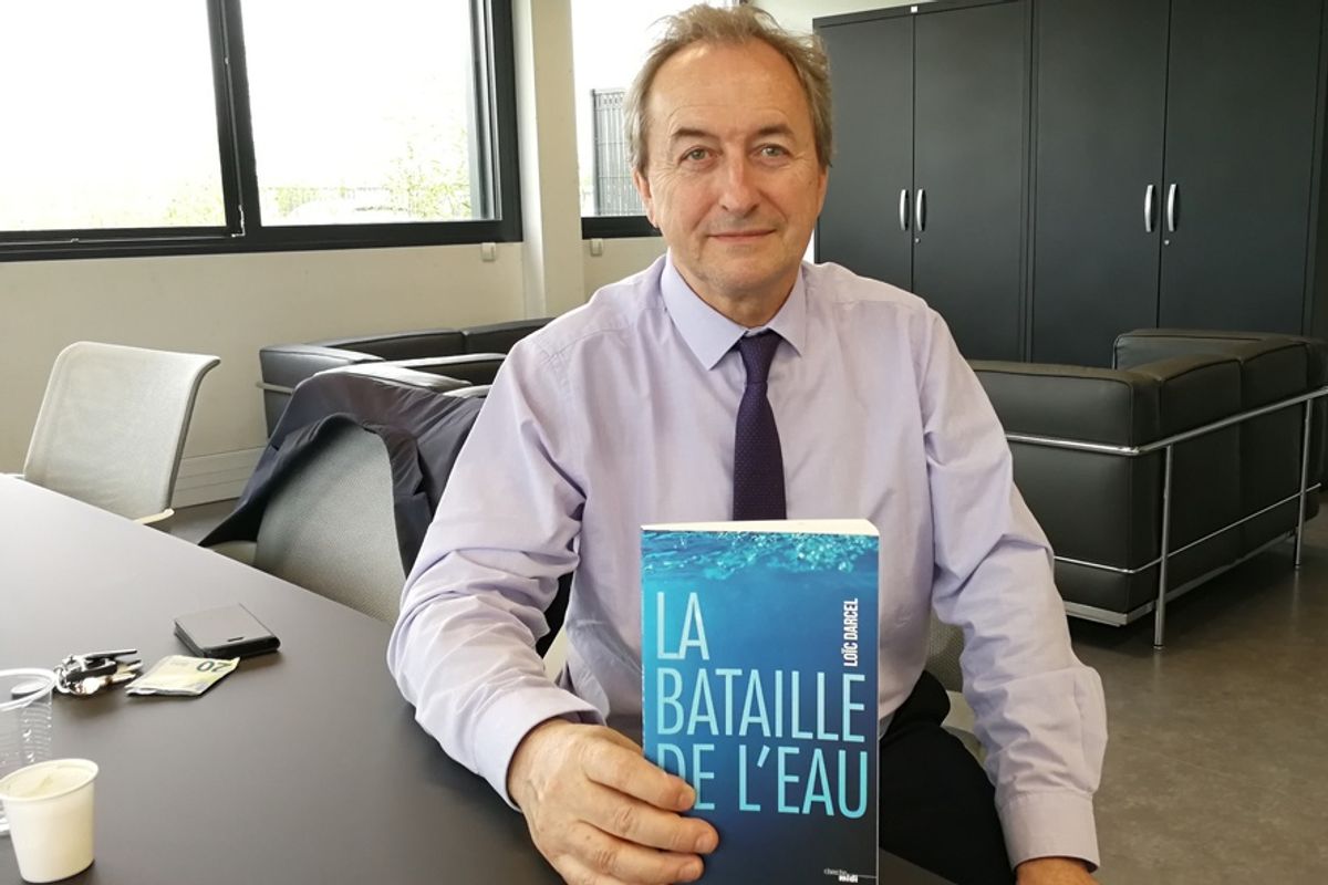 Loïc Darcel, patron d’Aqualter à Chartres, sort un livre sur son ...
