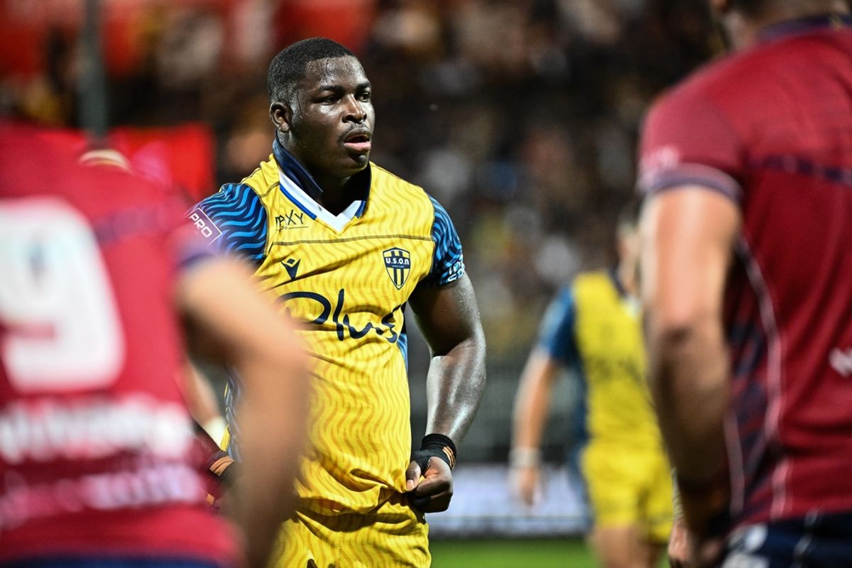 Pro D2. Kevin Noah, troisième ligne de l'USON Nevers, avant le ...