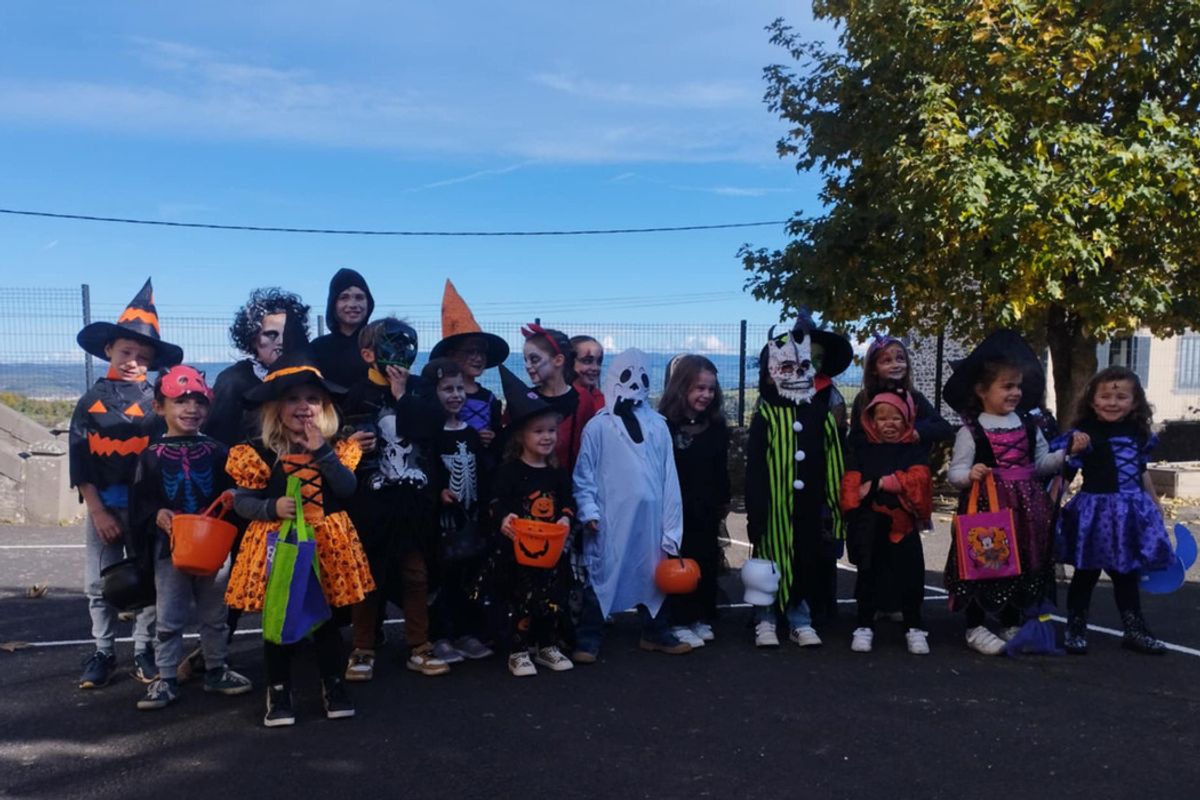 VILLEDIEU. Les jeunes écoliers ont fêté Halloween - La Montagne