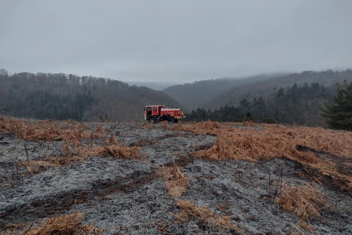 4.000 m2 de broussailles partent en fumée sur deux parcelles distinctes ...