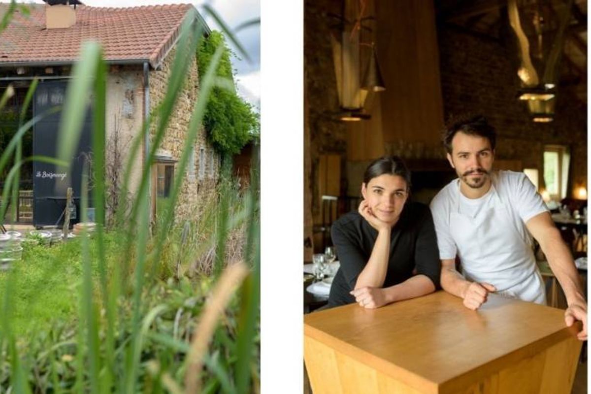 Léo Troisgros et Lisa Roche font de la Colline du Colombier un lieu ...