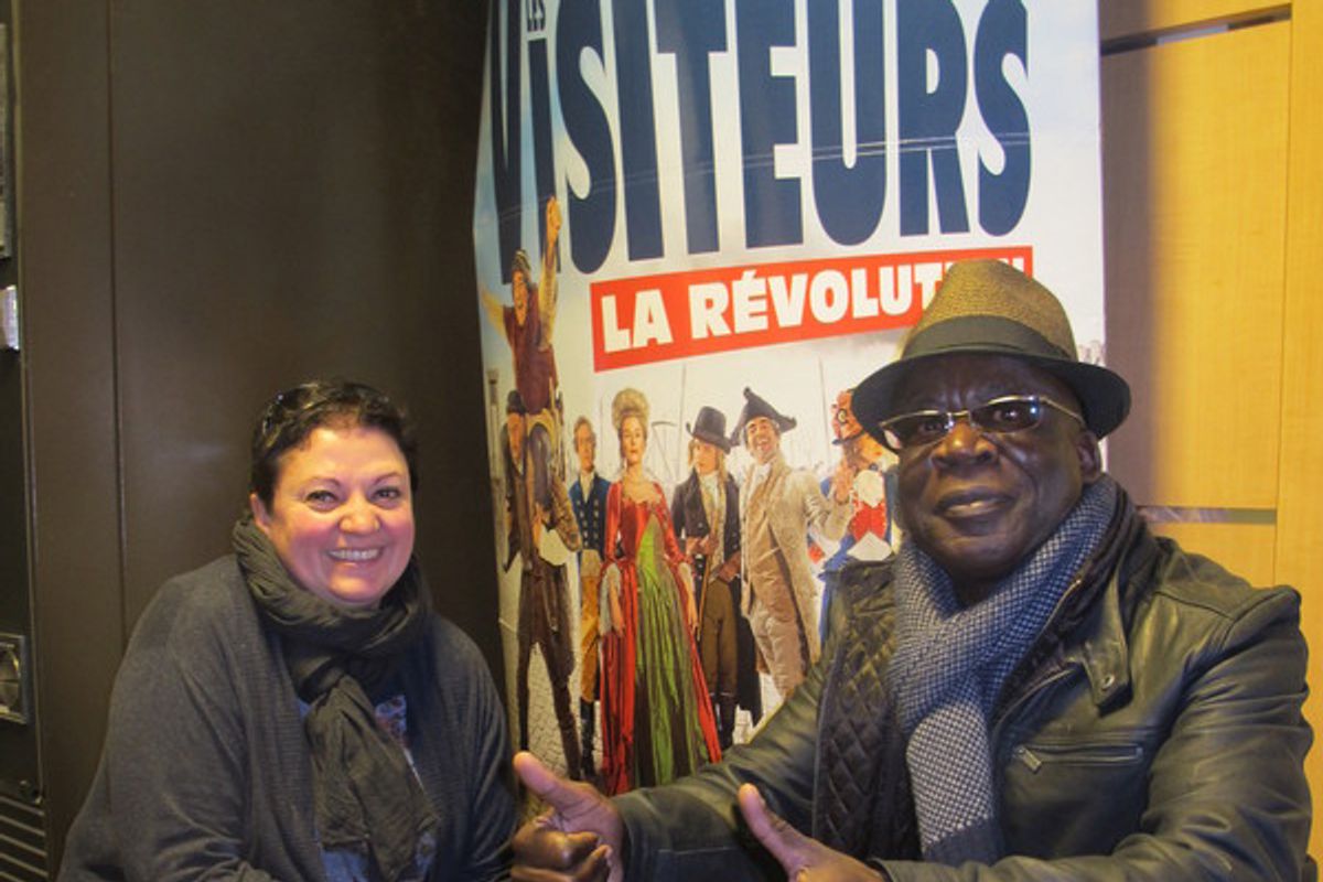 Le comédien d'Eure-et-Loir Pascal Nzonzi joue dans "Les Visiteurs, La ...