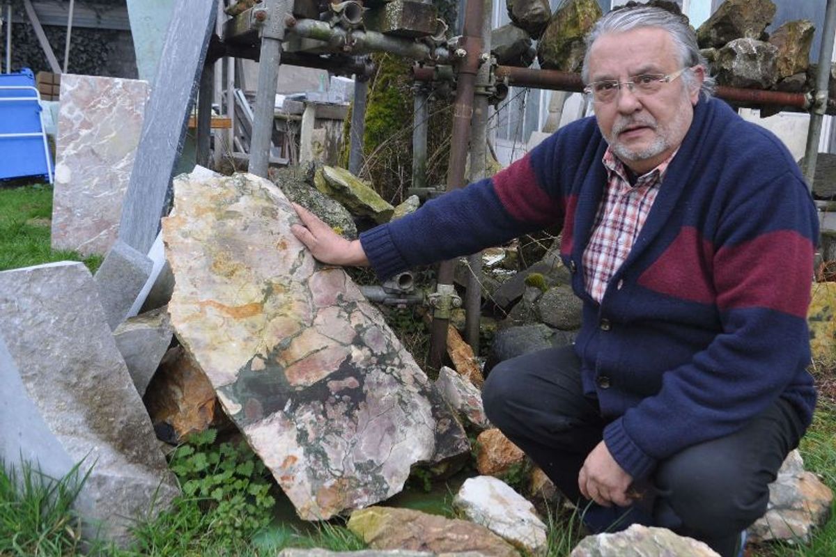 SOUTERRAINE. Son surnom lui vient de sa tête d’homme sculptée dans de ...