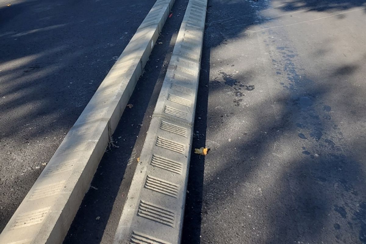 MANZAT. Un terre-plein pour ralentir la vitesse - La Montagne