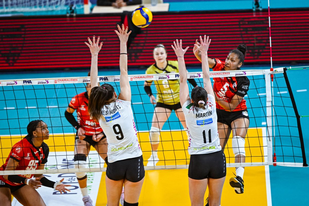 Volley-ball : Chamalières souffle le chaud et le froid face à Quimper ...