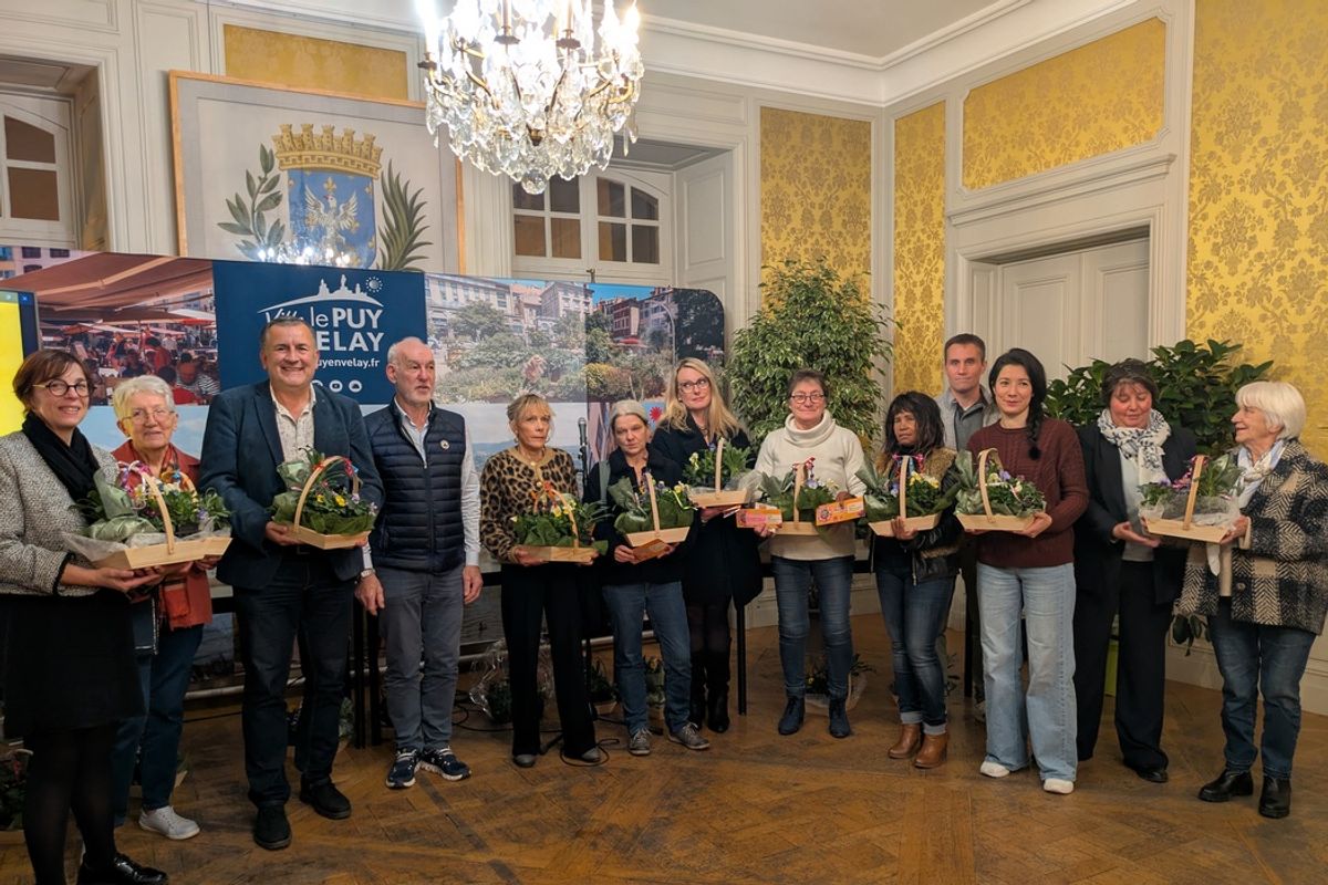 Les mains vertes du Puy-en-Velay récompensées après le concours des ...
