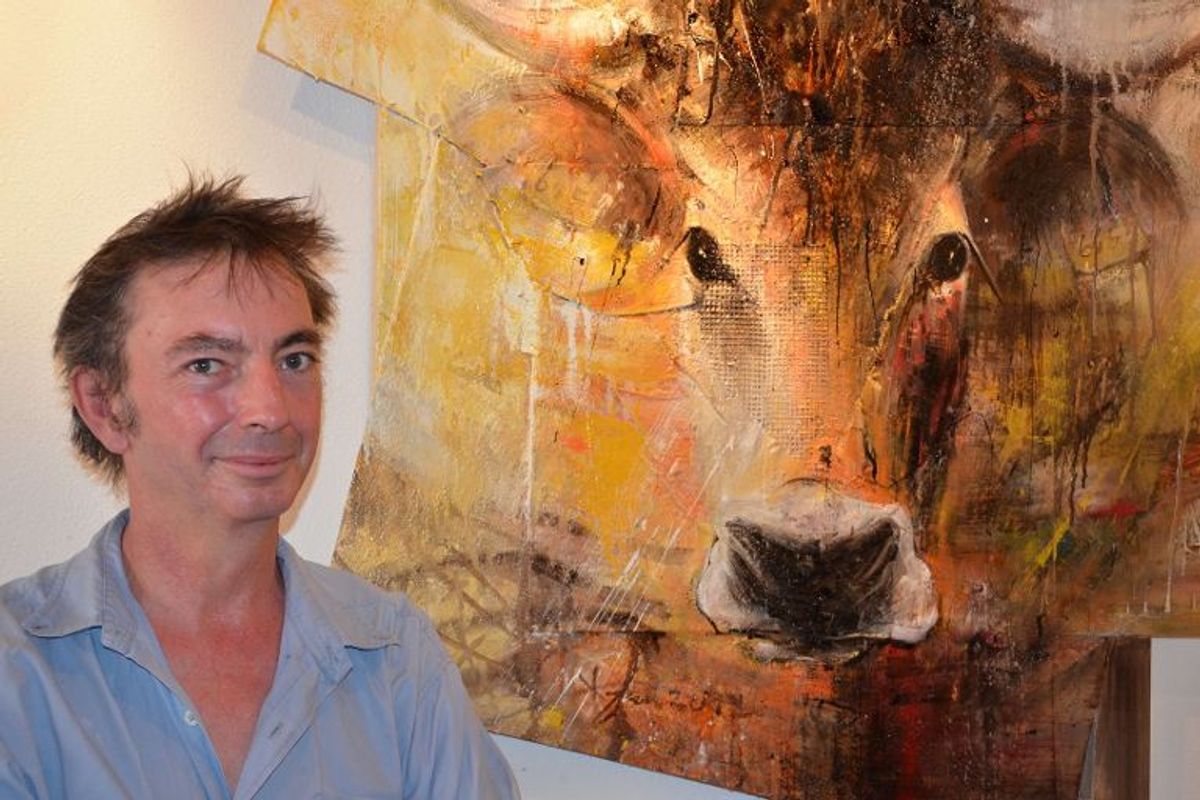 SAINT REMY DE CHAUDES AIGUES. « Portraits d’aubracs » selon Jean-Luc ...