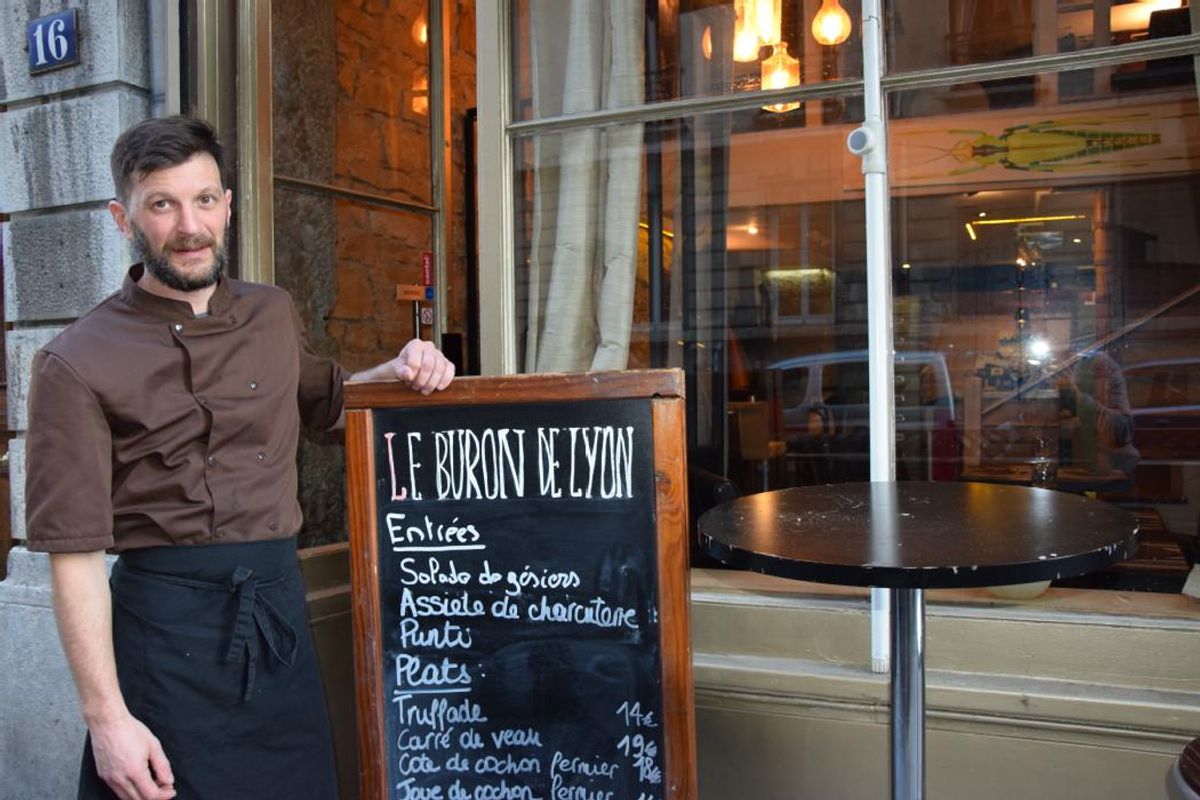 Le buron de David Gandon, une ambassade de l'Auvergne à Lyon - La Montagne