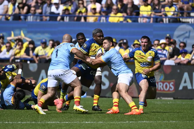 Top 14 : l'ASM Clermont arrache sur le fil un précieux bonus offensif ...