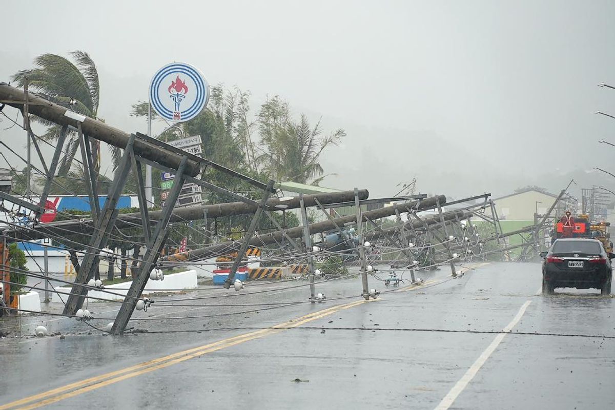 Des vents à 343 km/h relevés à Taïwan : un record en Asie pour le ...