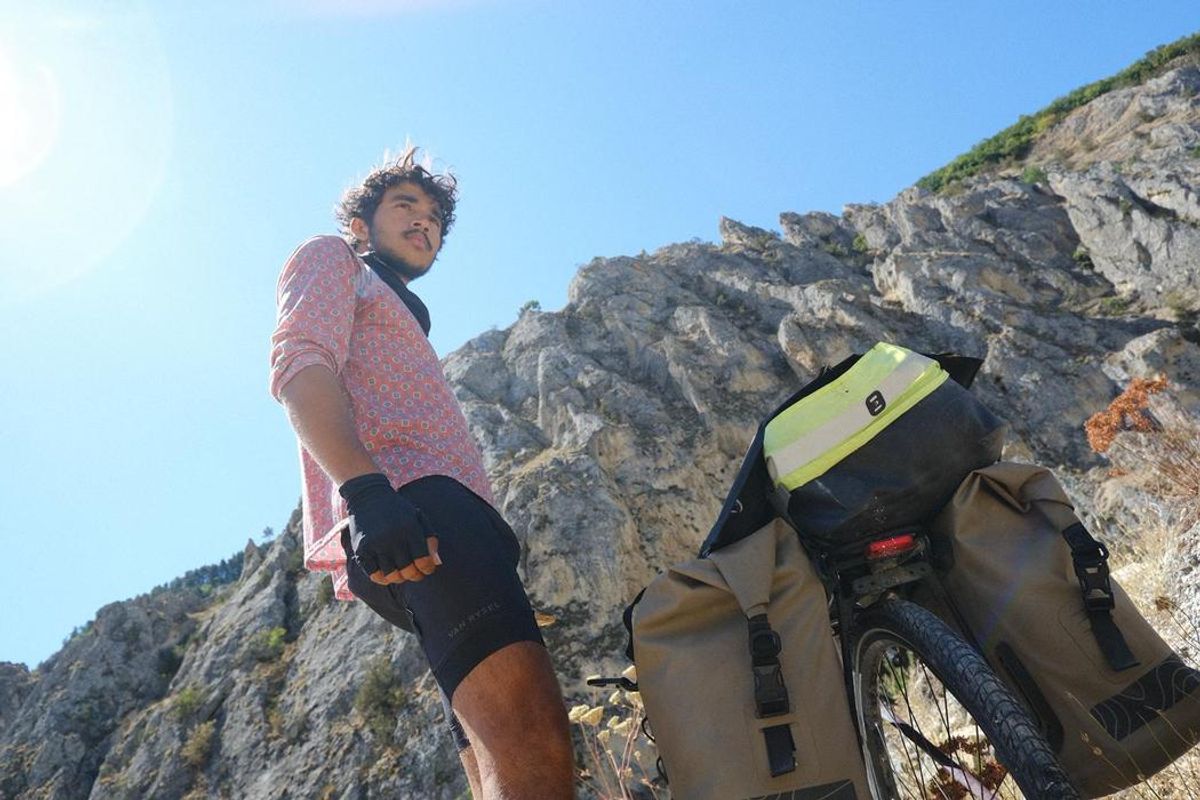 « Ce voyage m’a posé des défis uniques » : Parti de l'Yonne à vélo, il ...