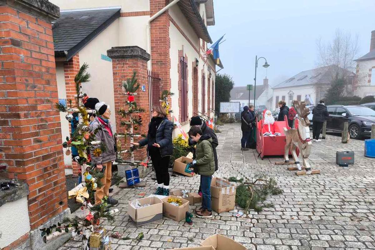 Des décorations de Noël dans le centre - La République du Centre