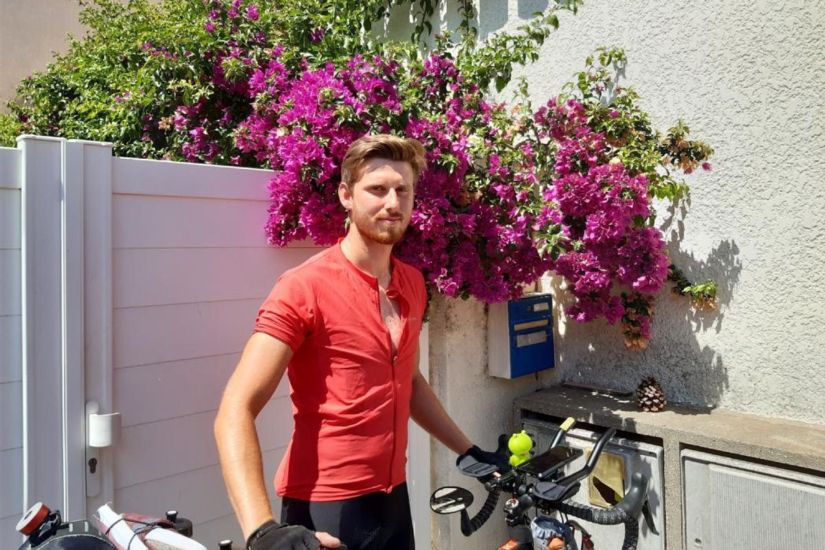 JARGEAU. Benjamin Huger poursuit son périple - La République du Centre