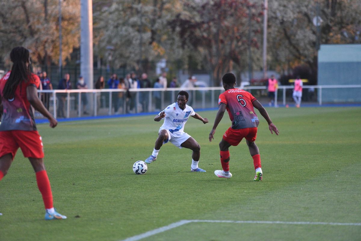L'AJA B dispose d'Ivry, avec un but du revenant Lasso Coulibaly - L ...