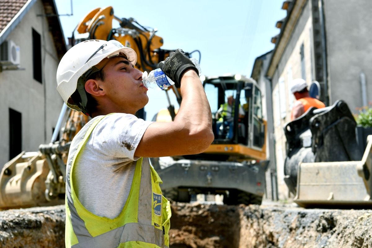 Le BTP reconnaît la canicule comme motif de chômage technique - La Montagne
