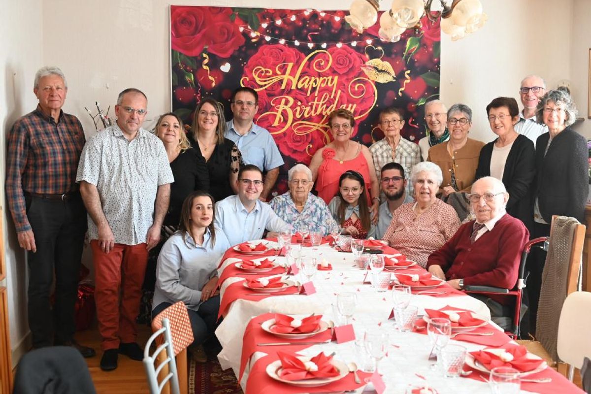 Alice Perrin a célébré son centième anniversaire - La Montagne