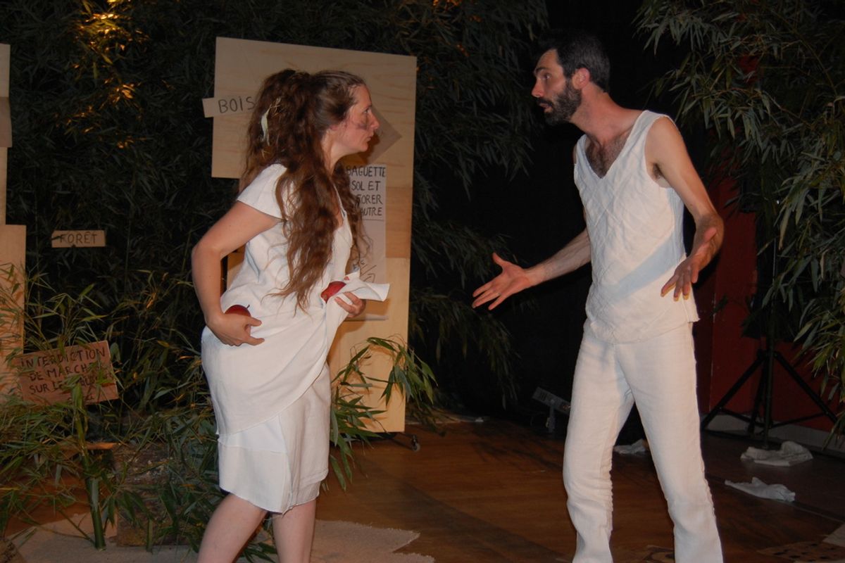 Premier spectacle à Rezay pour la compagnie des Trois Parques - Le ...