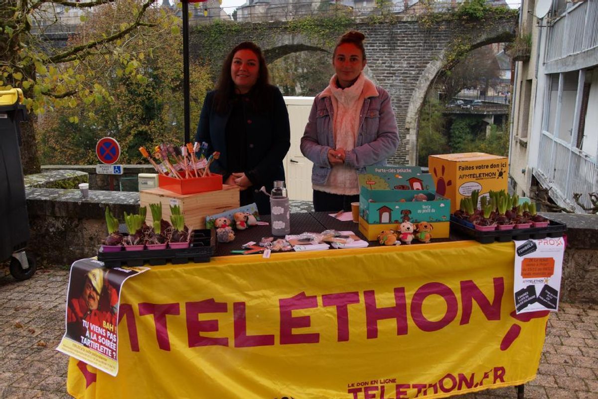 UZERCHE. Un stand au profit du Téléhon - La Montagne