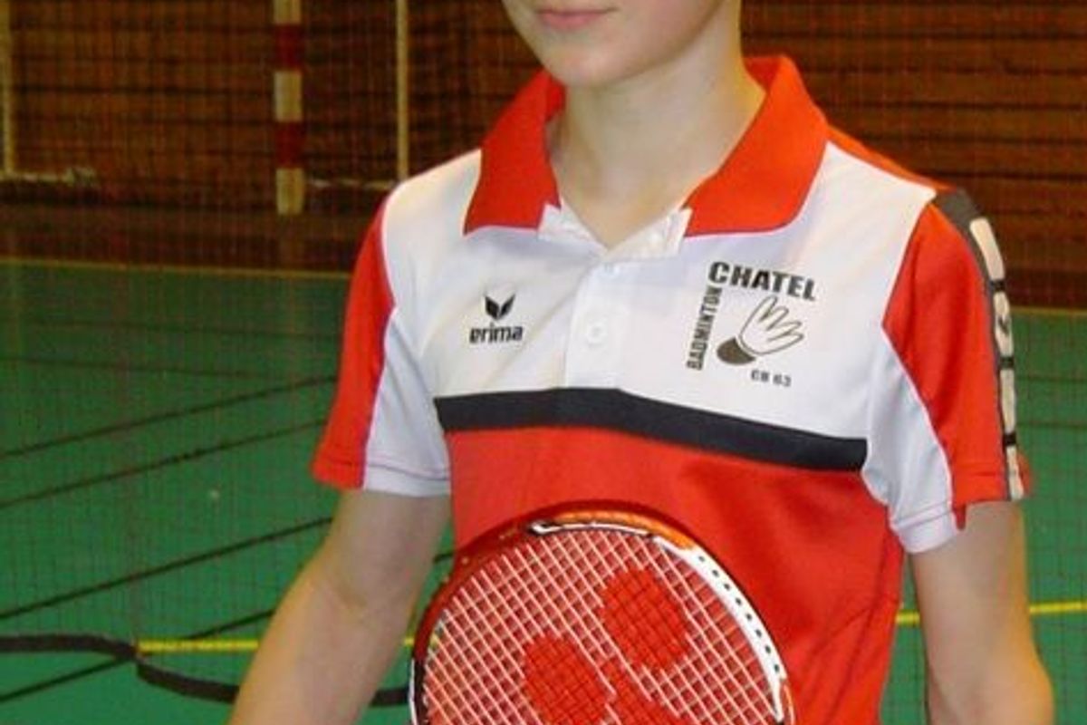 Killian Roche jouera aux championnats de France jeunes de badminton ...