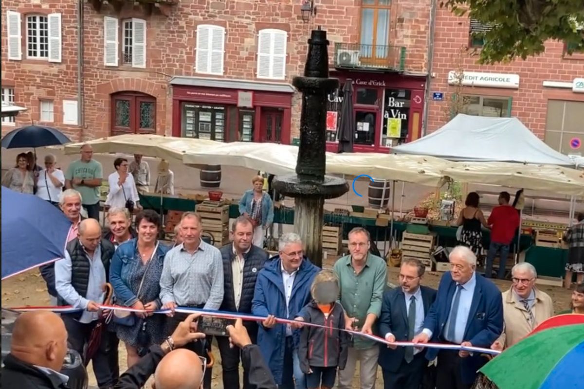 MEYSSAC. La place du Jet d’eau inaugurée - La Montagne