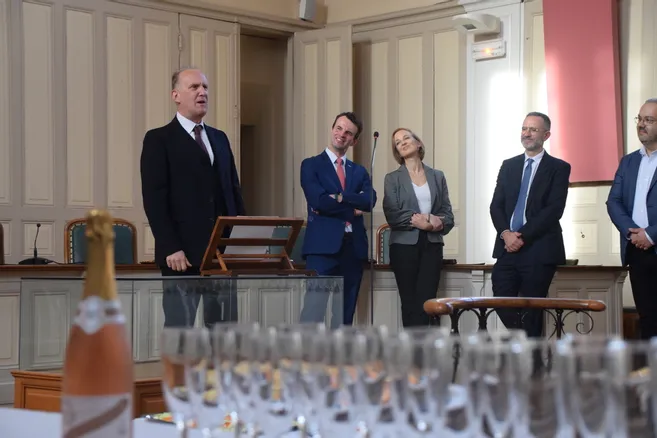 Après six ans à la tête du parquet d'Auxerre, Hugues de Phily a ...