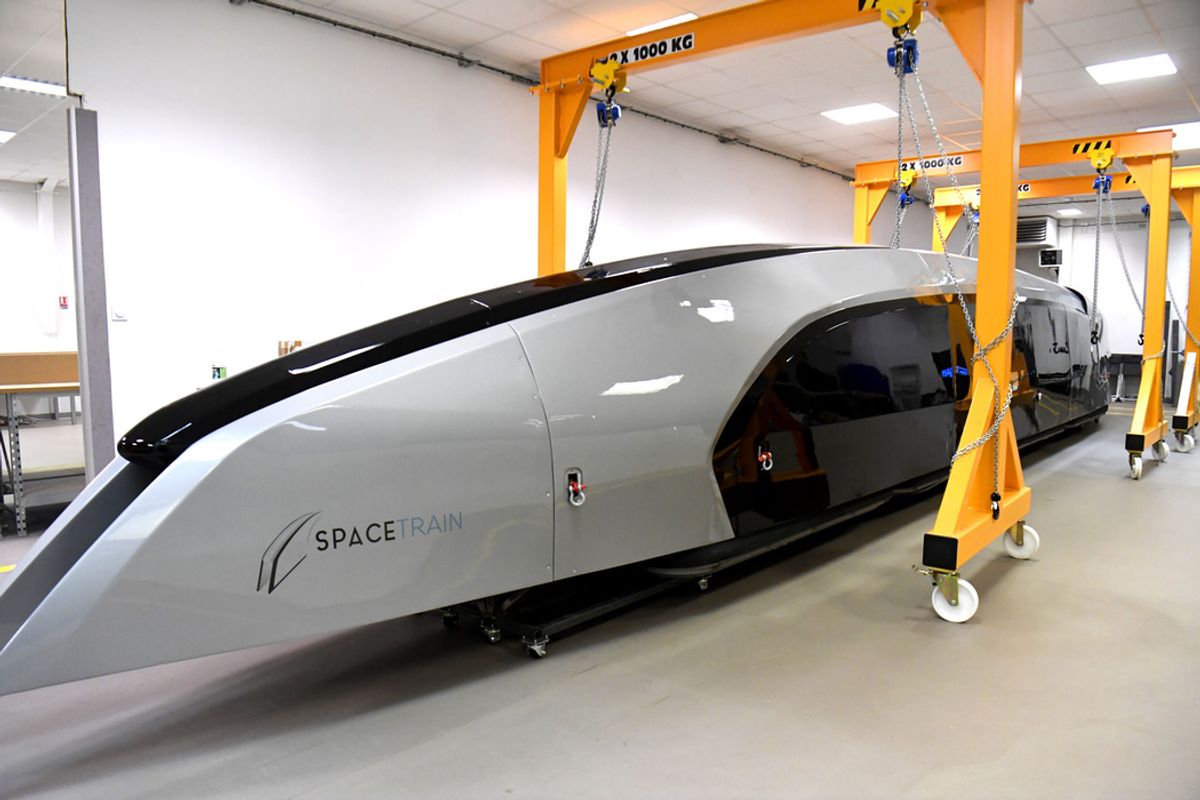 On a visité les locaux de SpaceTrain dans le Loiret : trois raisons de ...