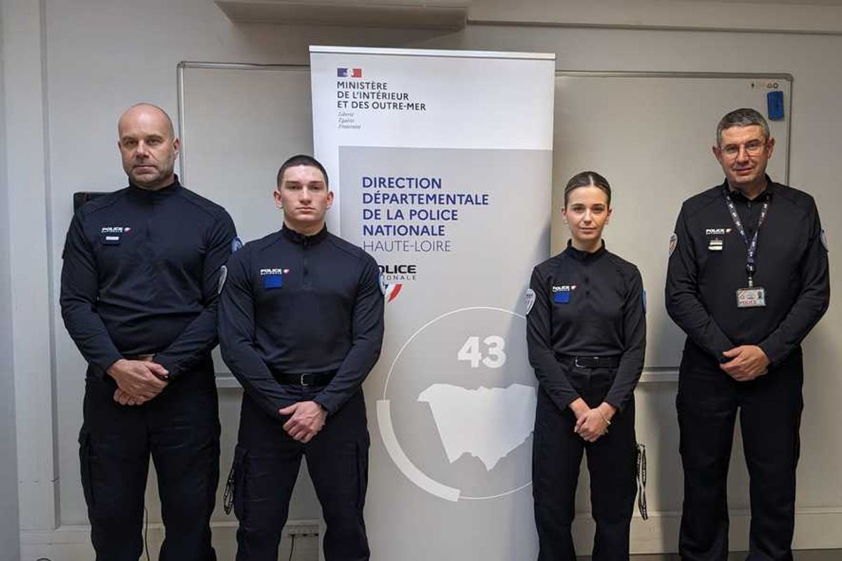 Deux nouvelles recrues au commissariat du Puy - L’Éveil de la Haute-Loire