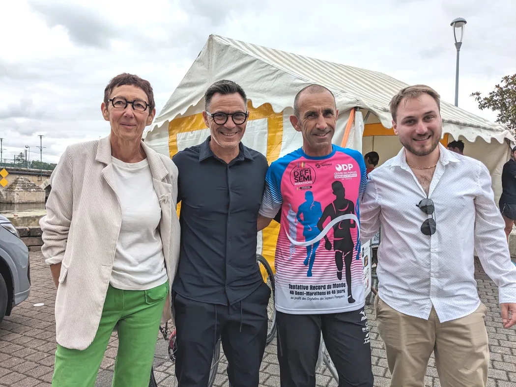 "Quelle folie" : 40 départs de semi-marathons en 40 jours, le défi hors norme d'Emmanuel Fabre a ...