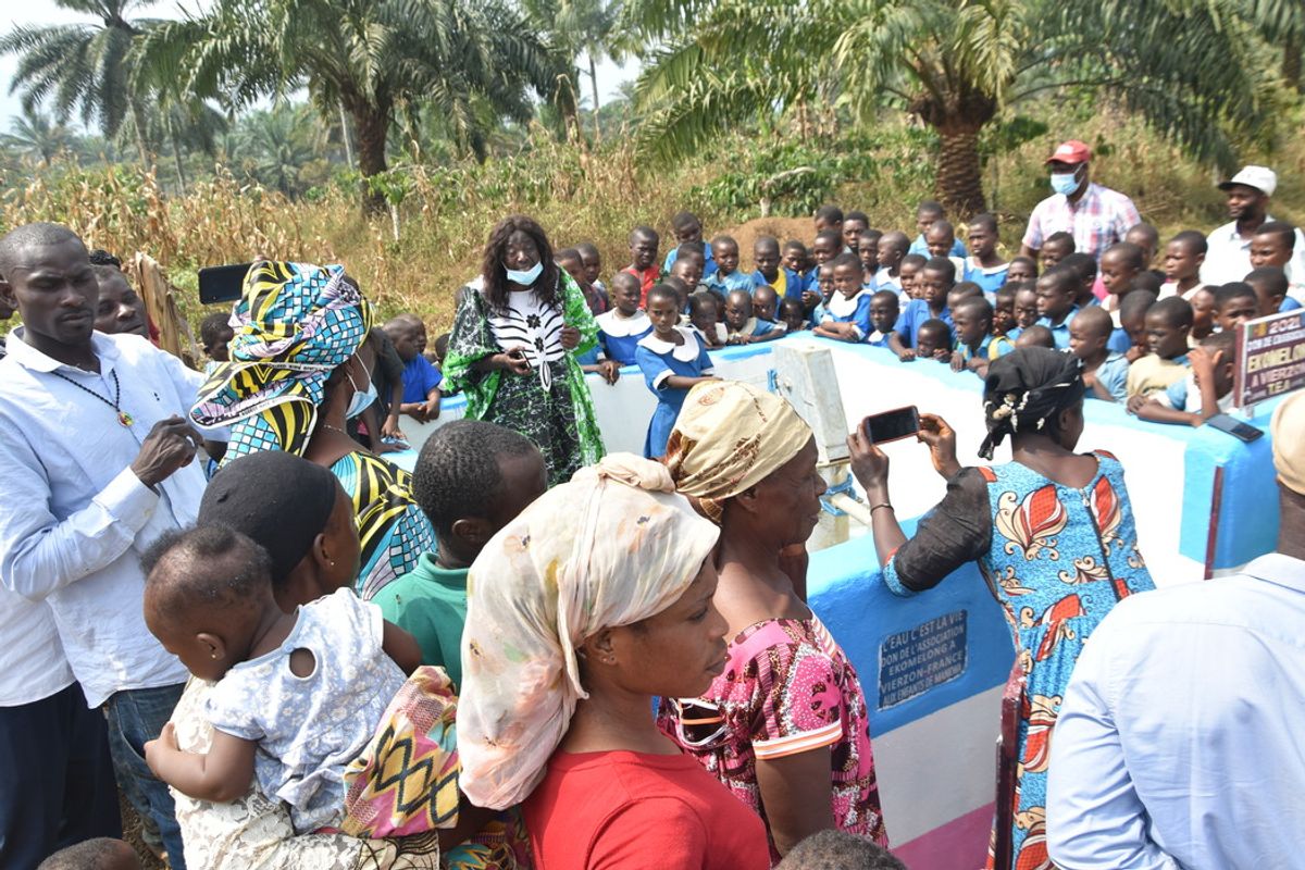 De l’eau au village de Mankwa (Cameroun), avec l'association ...