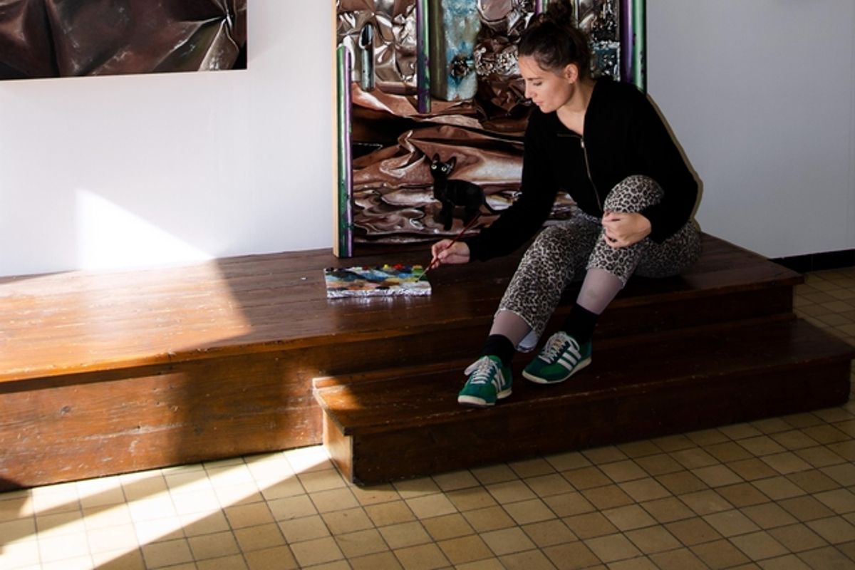 Julie Chevassus a tout d'une grande, elle expose au Fonds d'art à ...