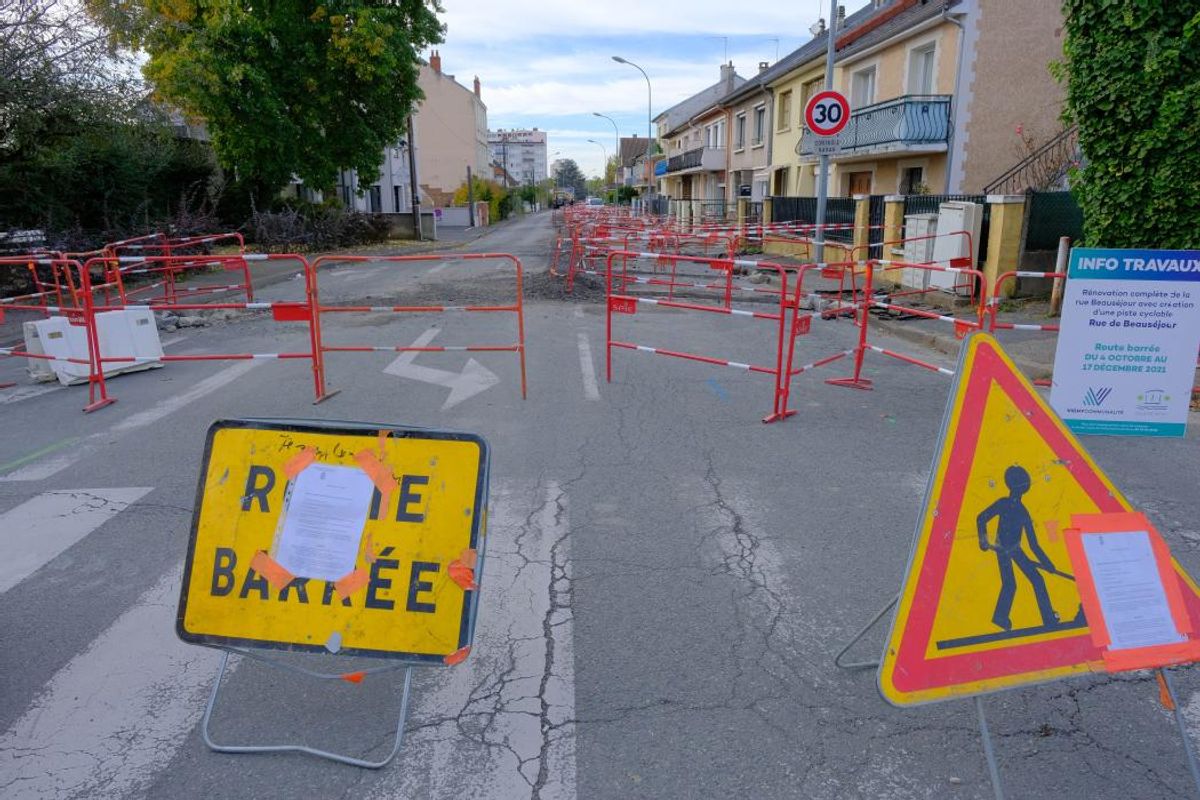 Ces grands axes de Vichy (Allier) qui sont en train de changer de ...