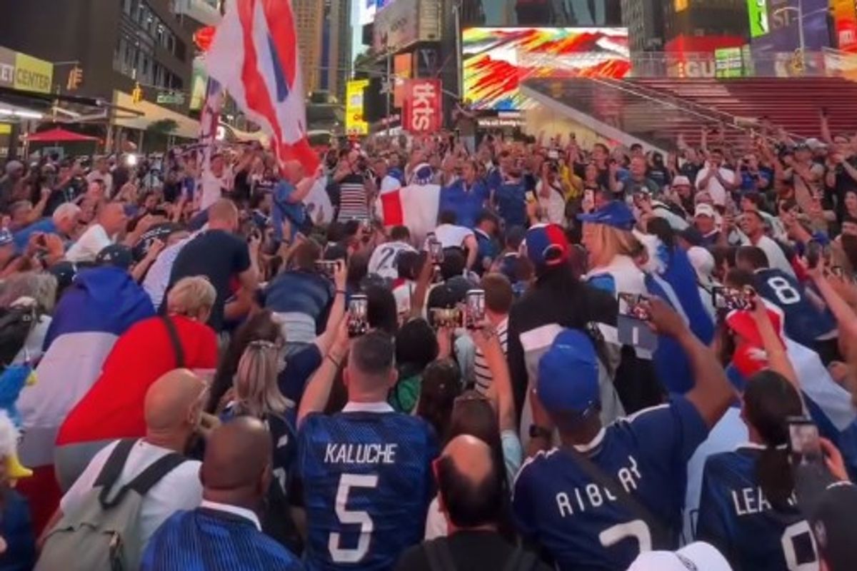 Coupe du monde : les belles images des supporters des Bleus qui ...