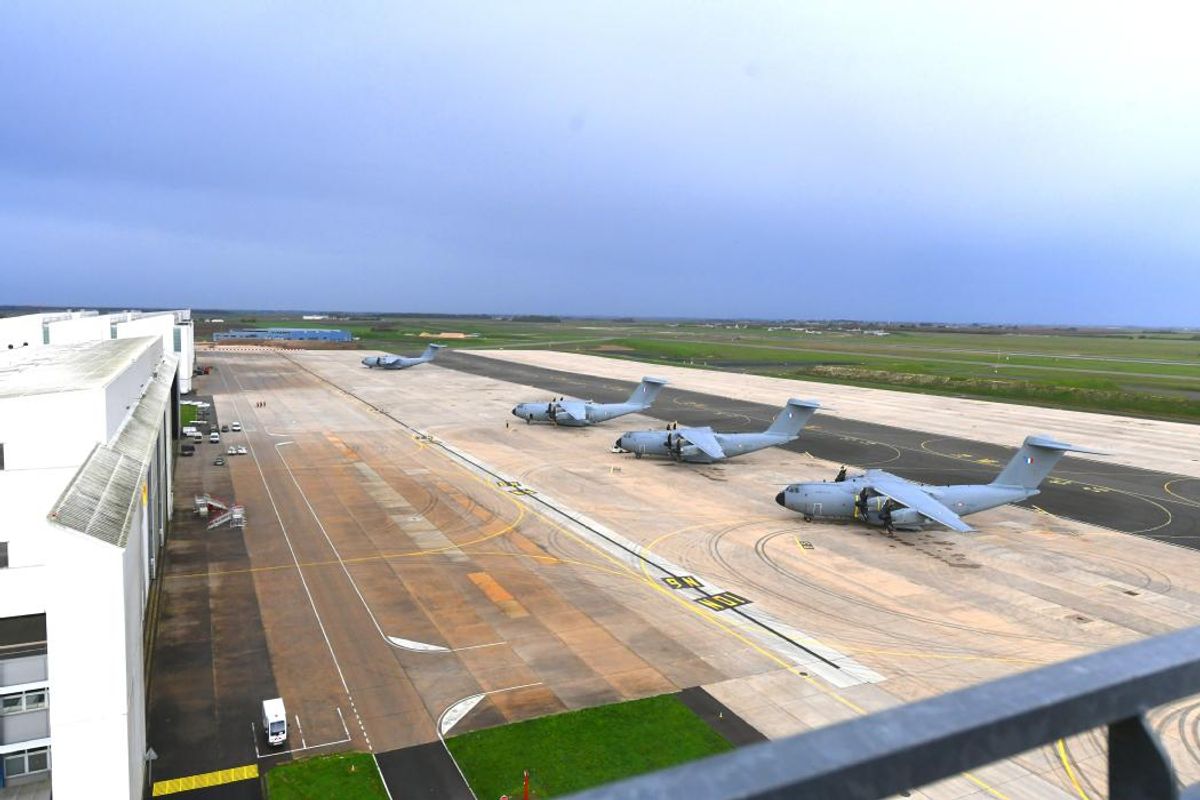 Une bombe de 226 kg, datant de la Seconde Guerre mondiale, découverte sur la base aérienne d ...