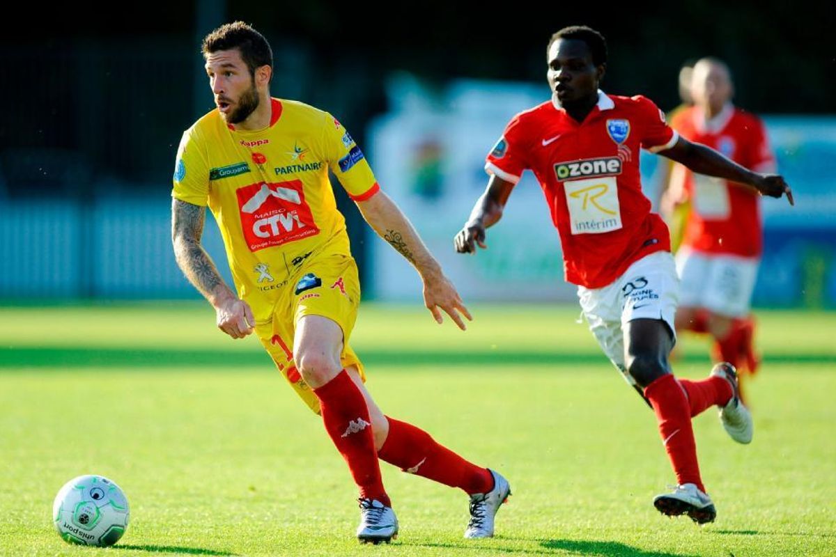L’attaquant de l’US Orléans, Kévin Dupuis, suspendu pour un match après ...