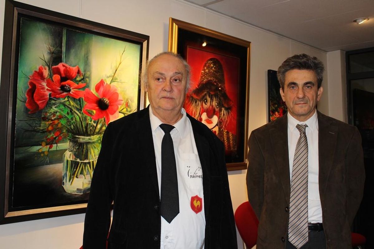 Alain Fleury expose ses toiles au cabinet CESIS - La Montagne
