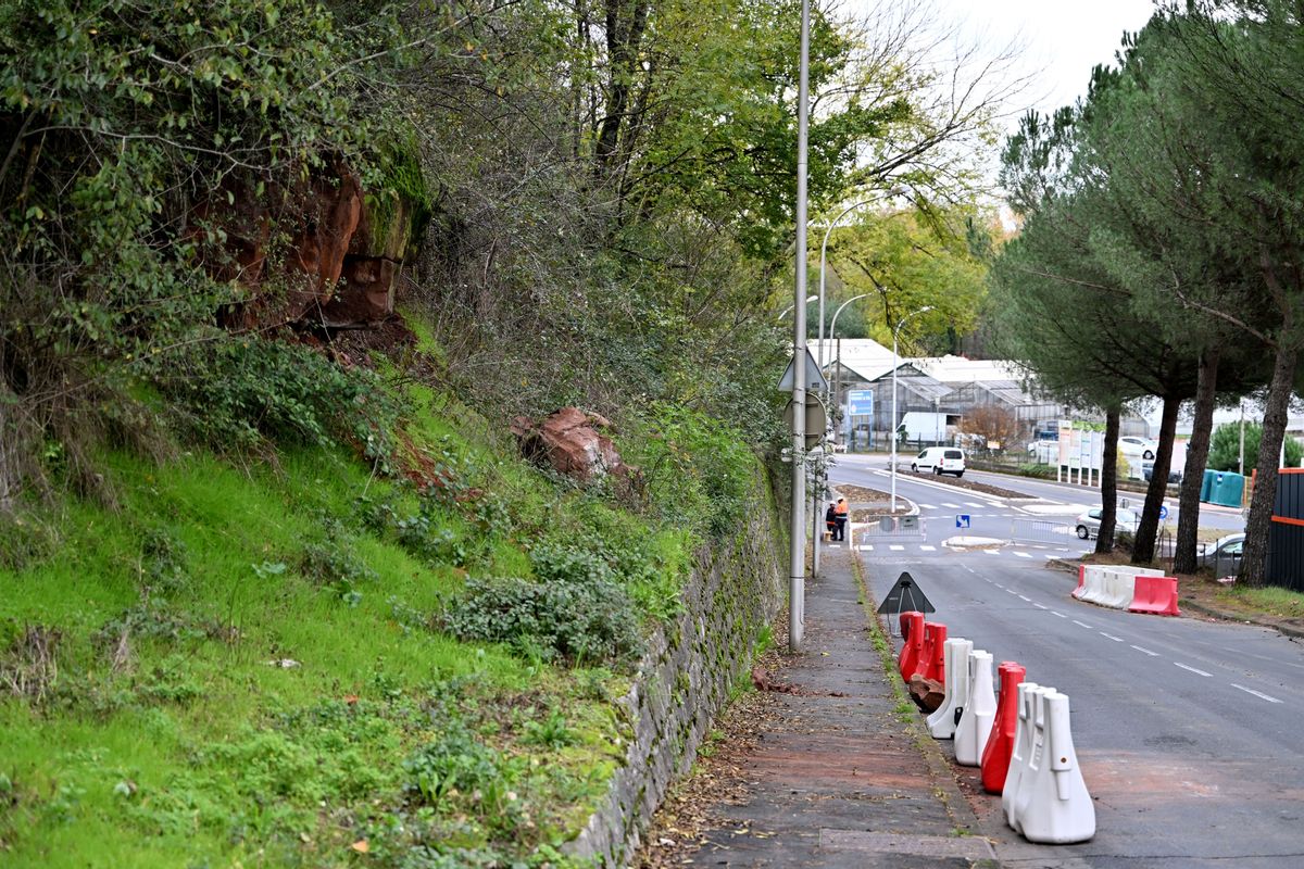 Éboulement à Brive-la-Gaillarde : la montée de Rivet barrée au moins ...