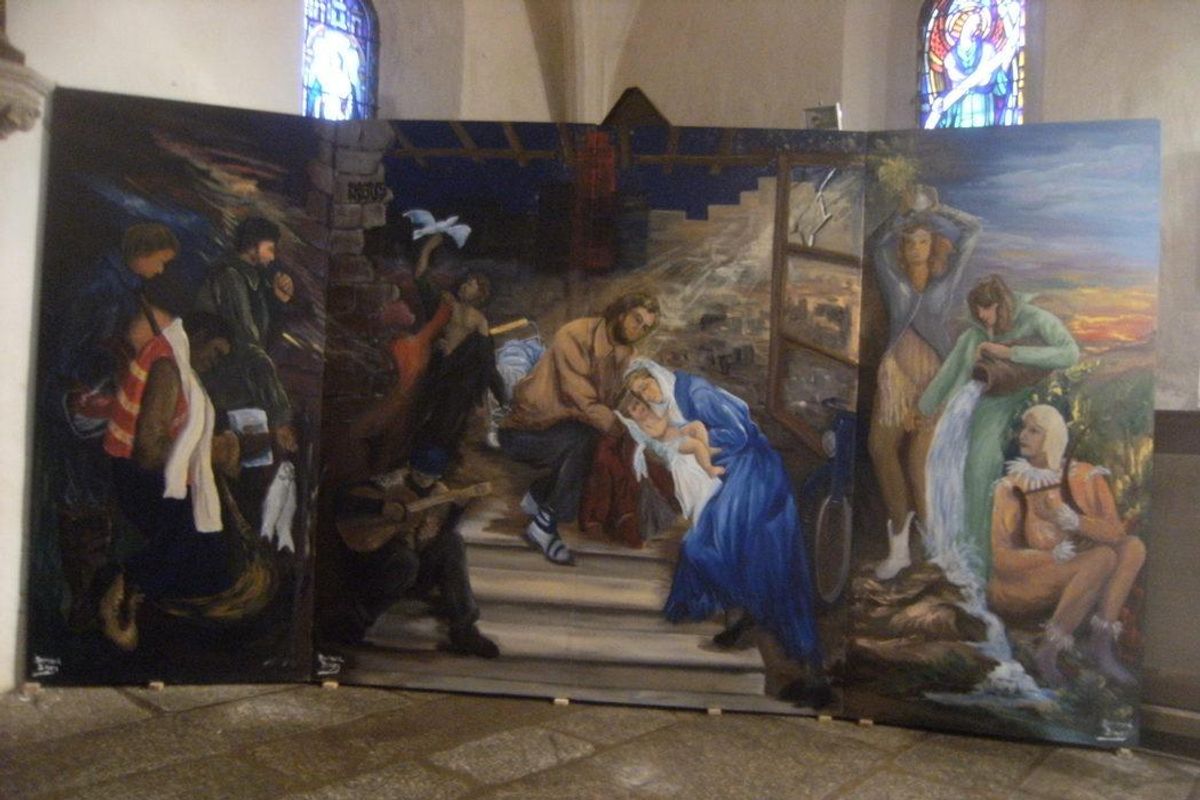 SAUVIAT SUR VIGE. L’œuvre symbolique de Bernard Bigey - Le Populaire du ...