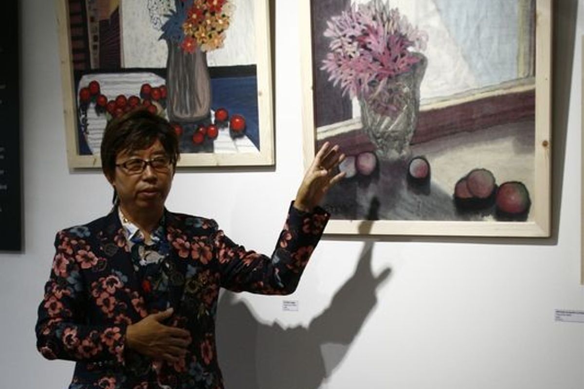 VOLVIC. L’artiste chinois expose ses œuvres au musée Marcel-Sahut - La ...