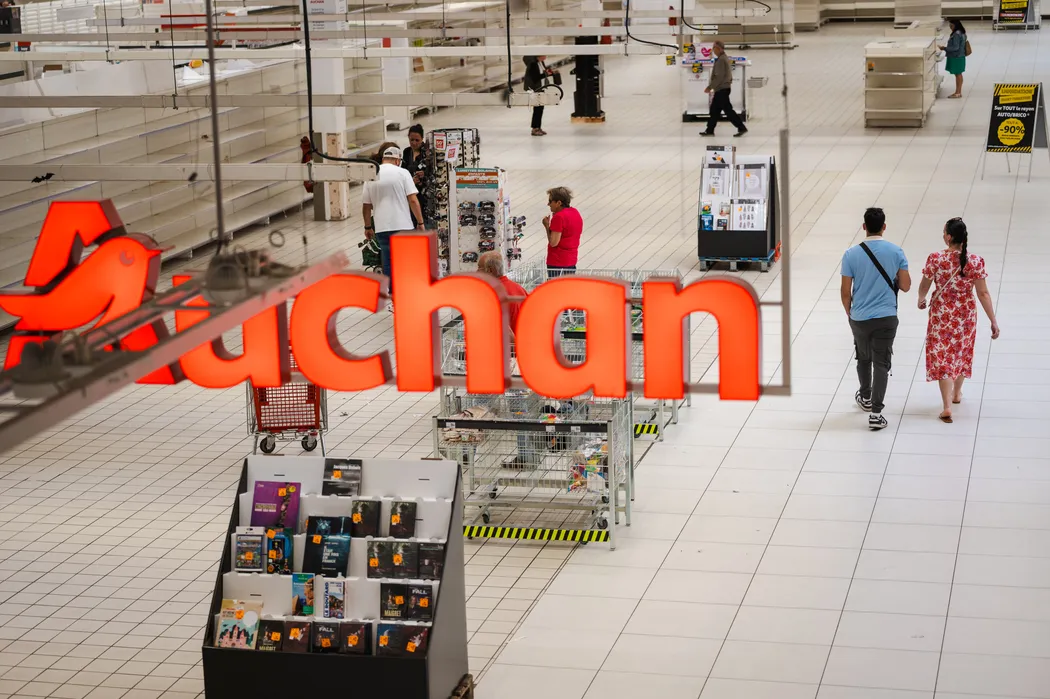 "Votre magasin Auchan est définitivement fermé" : les images des ...
