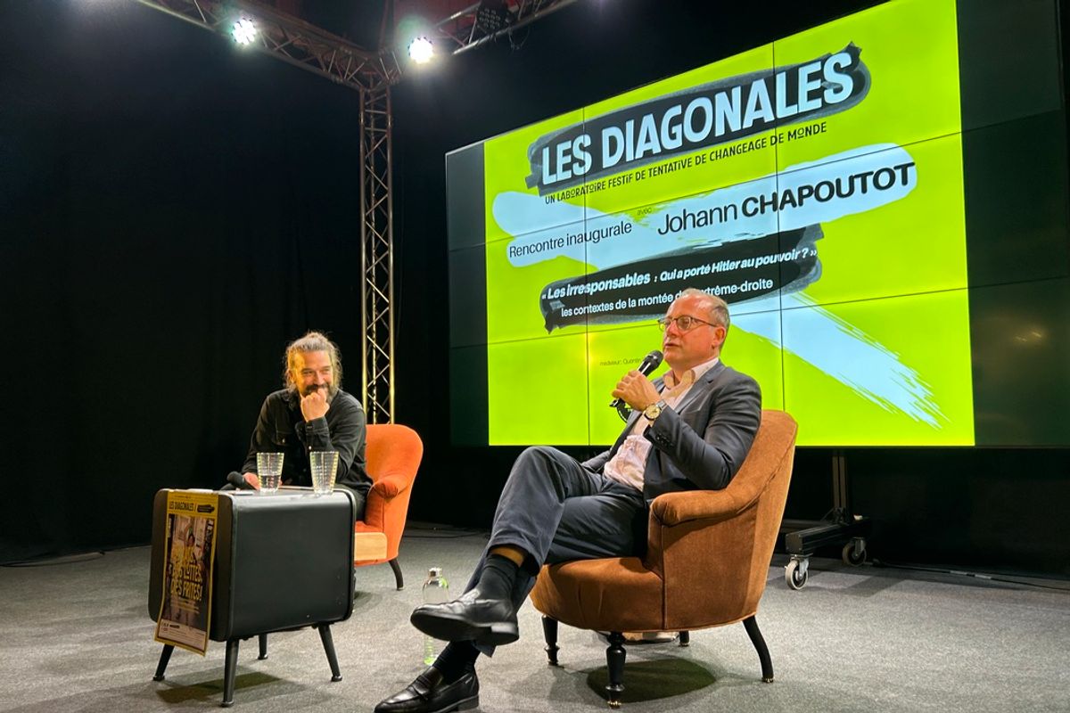 En conférence en Creuse, l'historien du nazisme Johann Chapoutot fait ...