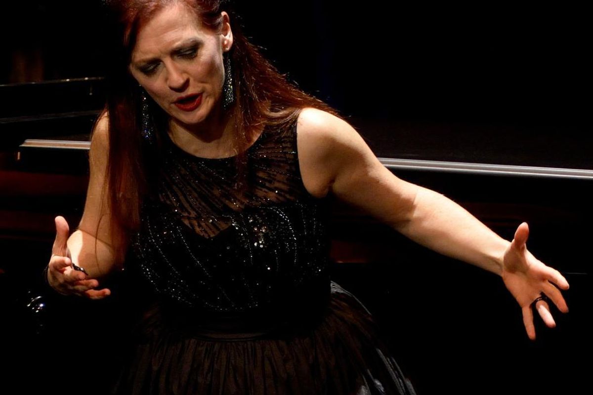 La soprano Patrizia Ciofi, en récital, hier, à Clermont - La Montagne