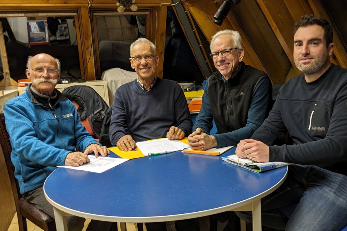 Les pilotes de Haute Auvergne en assemblée - La Montagne
